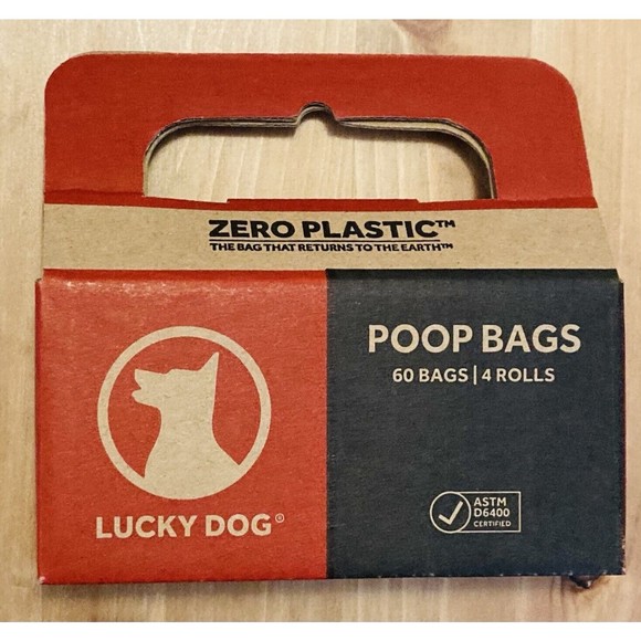 Lucky Dog | Dog | New Lucky Dog Ultimate Poop Bags Astm D640 Compliant ...